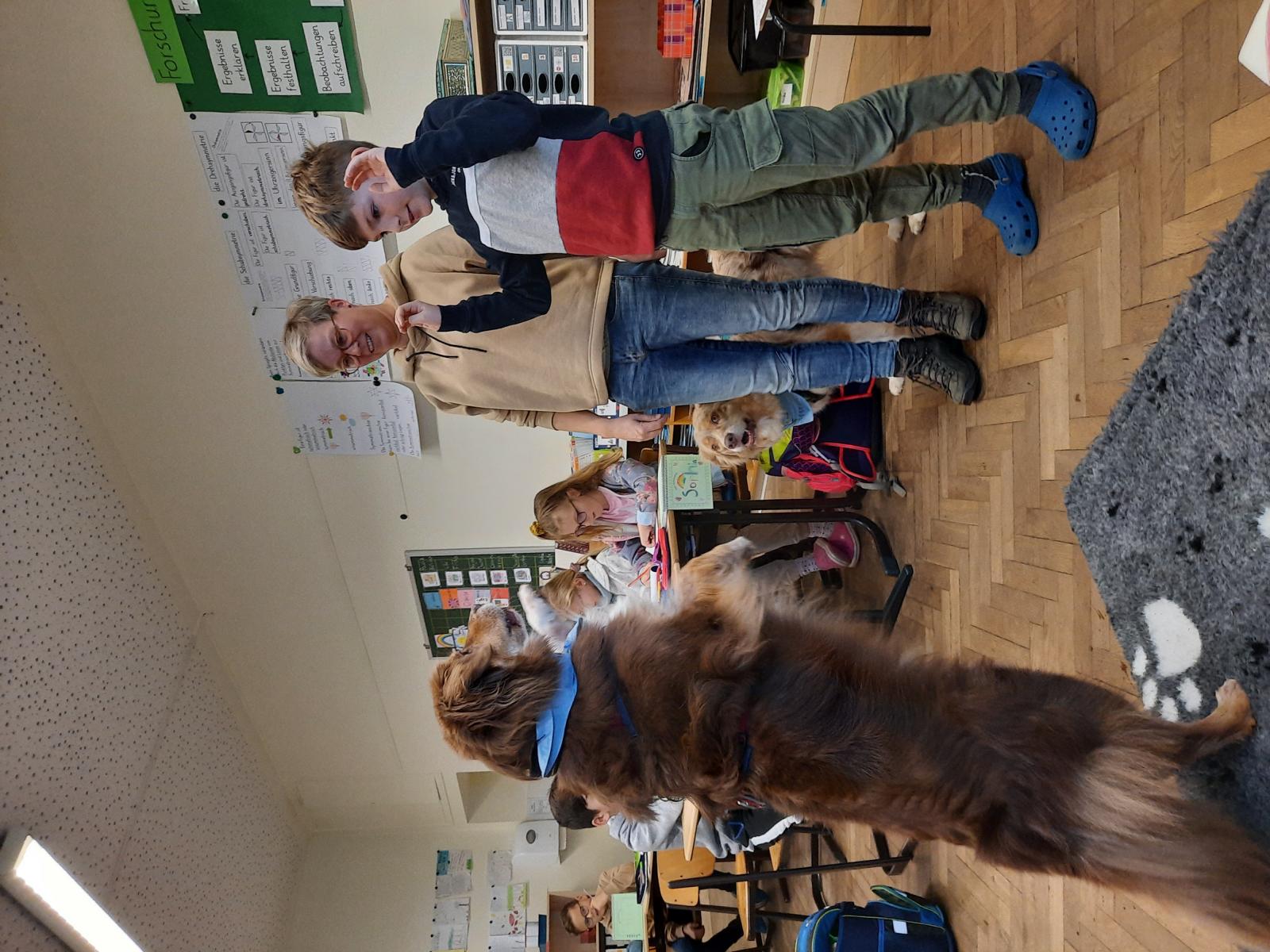 19.01.2022: Ferris und Cooper zu Besuch in Halverde